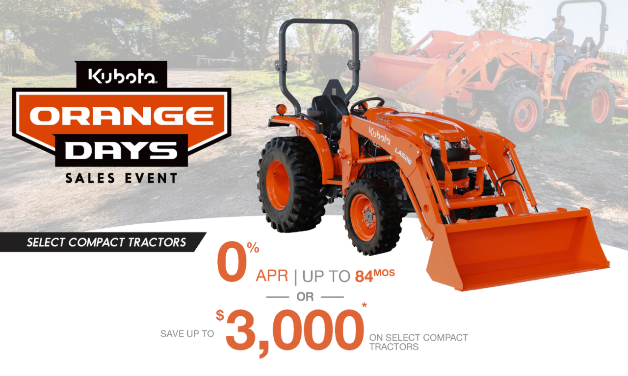 Current Tractor Offers & Deals - Nelson Tractor Company